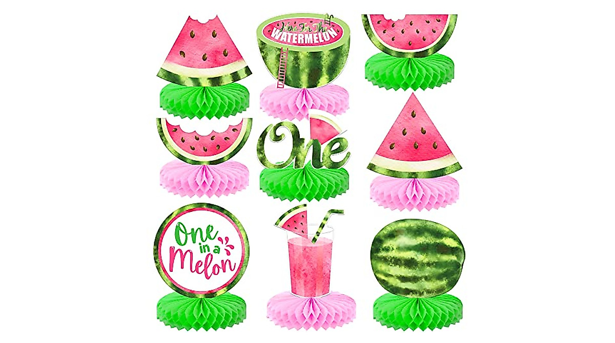 KatchOn One In A Melon Centerpieces for Birthdays