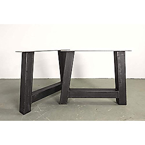 A Shaped Table Base - Handmade In U.S.A, Super Heavy Duty Table Legs, Farmhouse Table Legs