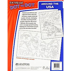 Extreme Dot to Dot Around The USA Puzzle