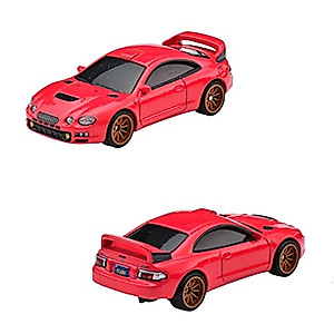 Hot Wheels Premium Collect Display Sets with 3 1:64 Scale Die-Cast Cars & 1 Team Transport Vehicle, Collectors’ Favorites, 2 Sets in The Assortment for Collectors of All Ages