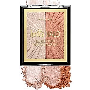 wet n wild MegaGlo Blushlighter| Blush & Highlighter Duo| Shimmer Metallic Finish| Highlight Bling