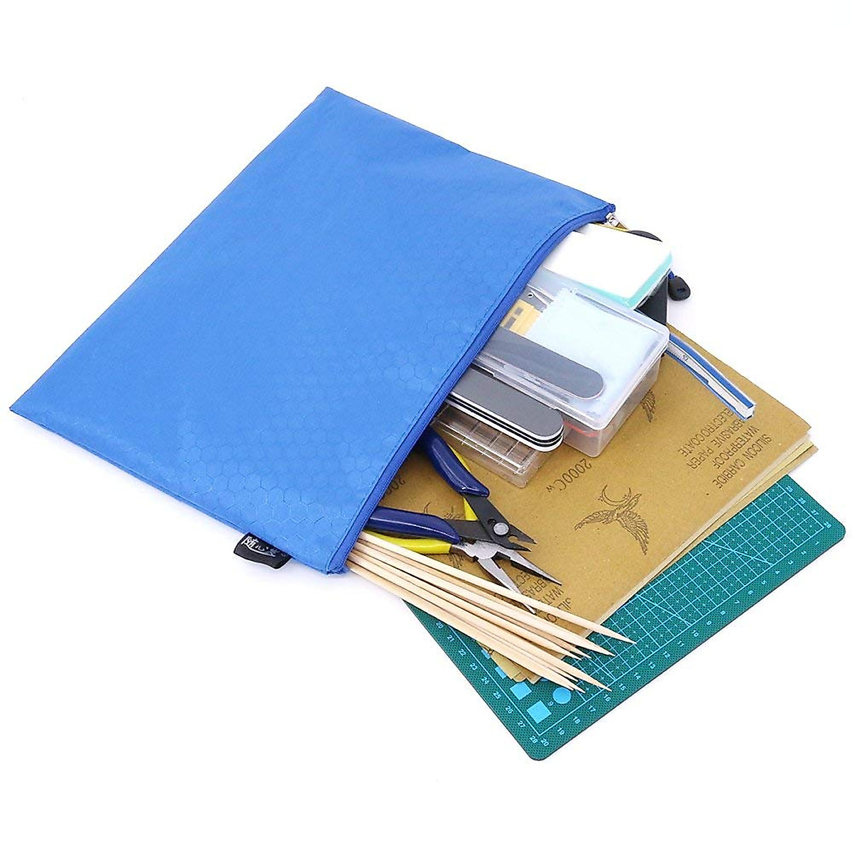 Swpeet 87Pcs Kit Compatible for Gundam Modeler Basic Tools and Gundam Model Tools Kit Perfect for Model Kit Building Beginner Hobby Model Assemble Building with Duty Plastic Container