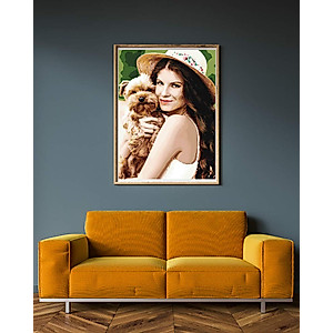 DIY Floating Frame for 12X16"/30.5X40.7cm Canvas,0.6-0.8"/1.5-2cm Deep.Picture Art Wall Décor,Art Canvas Black Frame,a Frame Kit,Cut to Pieces,No Canvas Included