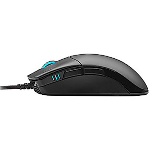 CORSAIR SABRE RGB PRO CHAMPION SERIES FPS/MOBA Gaming Mouse - Ergonomic Shape for Esports and Competitive Play - Ultra-Lightweight 74g - Flexible Paracord Cable,Black