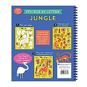 Brain Games - Sticker by Letter: Jungle