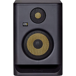 KRK ROKIT 5 G4 5" 2-Way Studio Monitor (Pair) Bundle with Studio Monitor Stands (Pair), 2X Small Pad & 2X XLR Cable