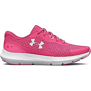 Under Armour Women's Surge 3 --Running Shoe, (602) Pink Punk/Pink Punk/White, 8.5