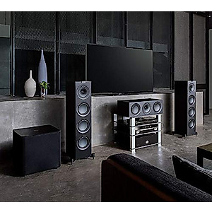 KEF Q650c Center Channel Speaker (Each, Black)