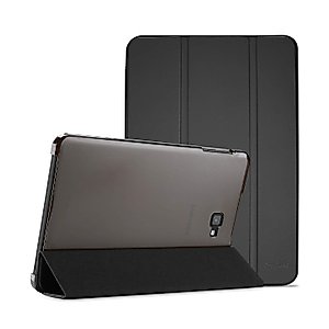 ProCase Slim Case for Galaxy Tab A 10.1 2016 SM-T580 T585 T587, Lightweight Stand Shell Smart Cover for Old Model Galaxy Tab A 10.1 Case 2016 –Black