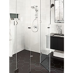 Moen Annex Chrome Shower Slidebar and Shower Hose System Trim, Valve Required, TS3661NH