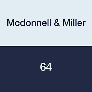 McDonnell & Miller 64 Low Water Cut-Offs Fitting, 1" Inline, Qu. Ho. Up 50# Max