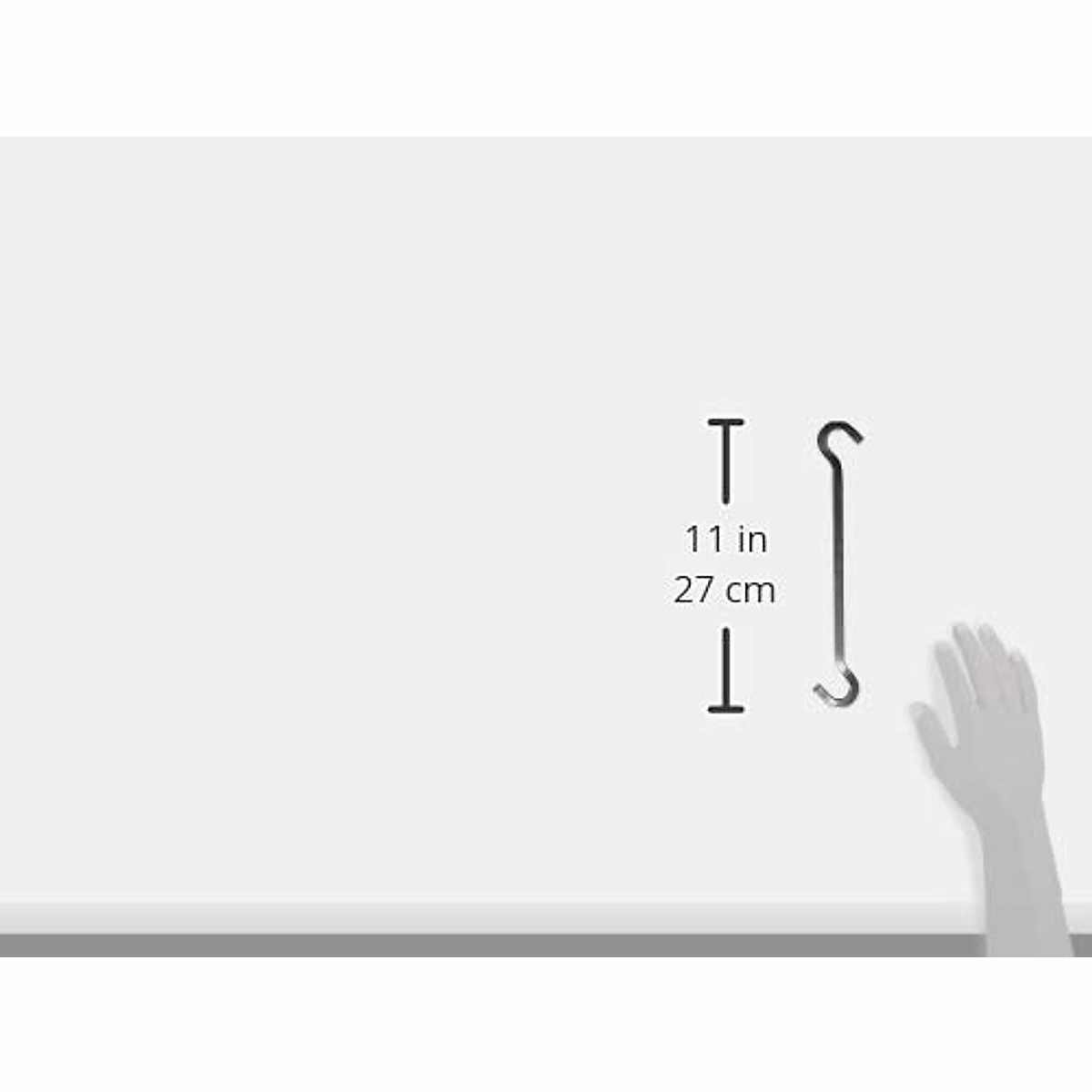 Enclume EX10 CH 10" Extension Hook, Chrome