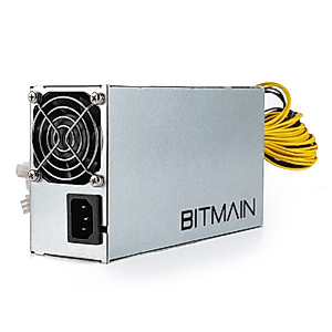 HAOYU TECH Bitmain Antminer APW7 1800W Power Supply 110V-1000W, 6-Pin Connect Bitcoin Miner Power Supply, Antminer L3+, Bitcoin Mining Hardware, Asic Miner, Crypto Miner Rig for Mining Crypto Coins