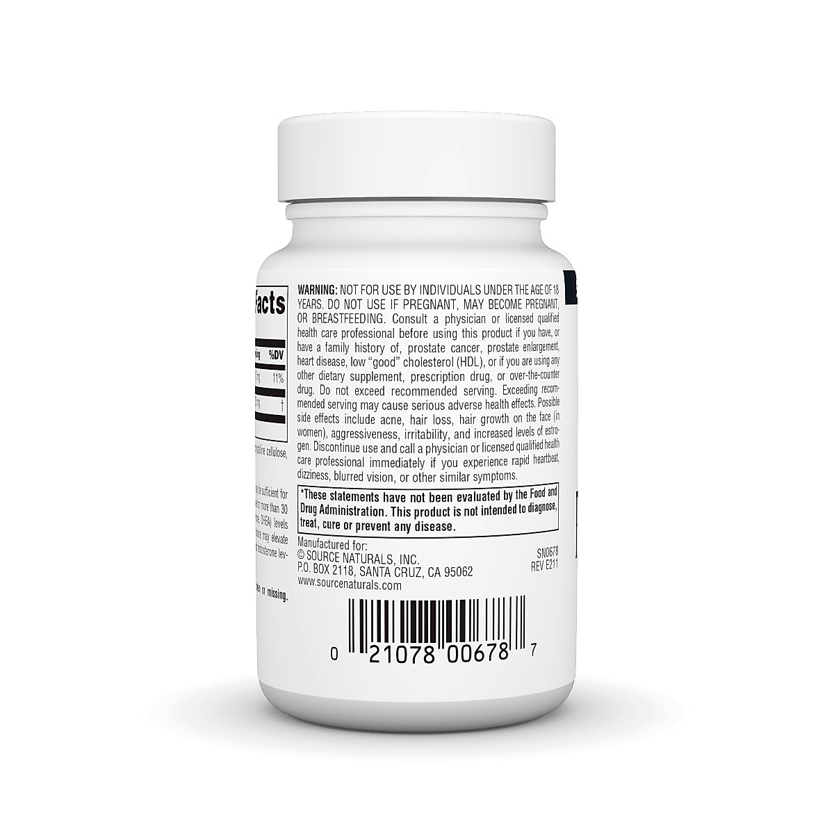 Source Naturals Pregnenolone 25mg - 120 Tablets