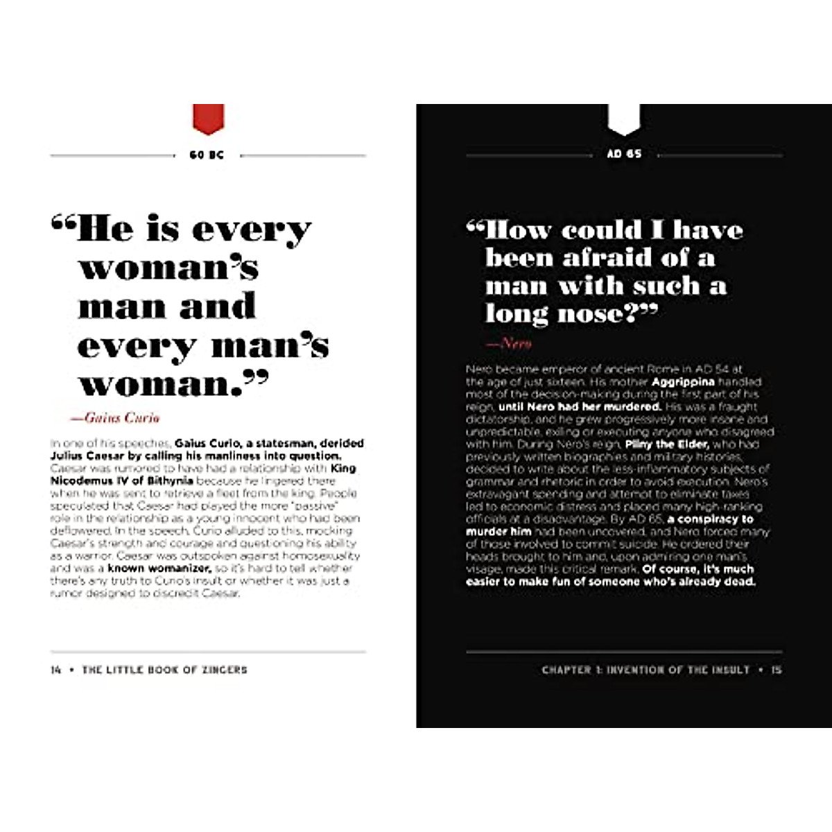 The Little Book of Zingers: History's Finest One-Liners, Comebacks, Jests, and Mic-Droppers