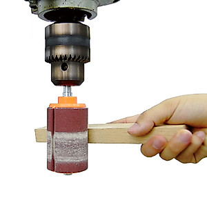 O'SKOOL 2 inch x 3 inch Sanding Drum Kit for Drill or Drill Press