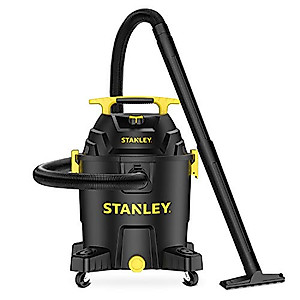 STANLEY SL18701P-10A Wet/Dry Vacuum,10 Gallon 6.0 Peak HP, 10Gallon, Black