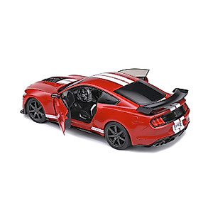 solido S1805903 Ford 1:18 Mustang GT500-Red, Multicolored