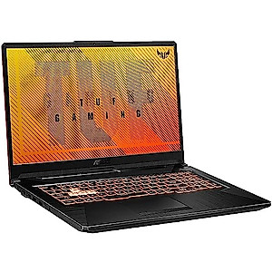 ASUS 2023 TUF FA706 Gaming Laptop 17.3” 144Hz FHD IPS Display AMD 6-Core Ryzen 5 4600H 16GB DDR4 1TB NVMe SSD NVIDIA GeForce GTX 1650 4GB GDDR6 WiFi AC RJ45 USB-C RGB KB Windows 10 Pro w/USB