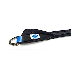 Mac's Tie-Downs 511658 Automotive Pro Strap Kit (4 Pack) - Black, 10,000 lbs Break Strength 2" W x 8' L Strap with Direct Hook End, 40" Axle Strap, Fleece Sleeve, Strap Wrap, (1) Canvas Storage Bag