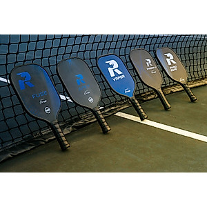 Champion Sports Wooden Pickleball Paddle: Rhino Edge Wood Pickleball Paddle - Indoor/Outdoor Pickle Ball Paddles - Red/Black Racket