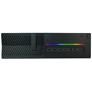 Dell Desktop Computer PC w/RGB Lighting | Intel Quad-Core i5 | 16GB DDR3 RAM | 240GB SSD | WiFi + Bluetooth | Windows 10 (Renewed)