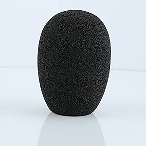 LEFXMOPHY SM81 Windscreen, RK311 Foam Cover Replacement for Shure SM81-LC KSM141 Microphone, Noise-cancellation Pop Filter 3-pack