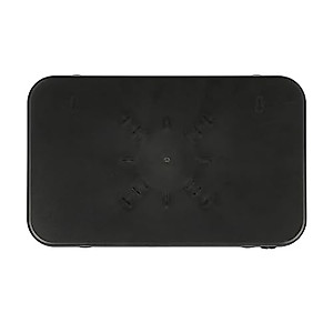 Lithonia Lighting EXRG B EL M6 LED Exit Sign with Switchable Red and Green Letters, California Certified, Nickel Metal Hydride Battery, Black