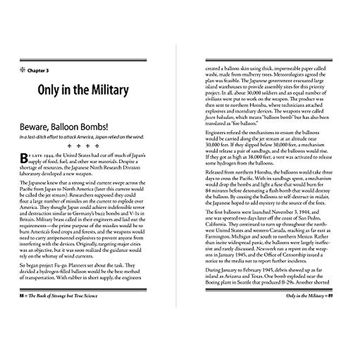 The Book of Strange but True Science