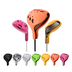 i-cover Golf Driver EVA Washable Colorful Headcover (Black)