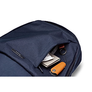 Bellroy Classic Backpack, Second Edition (Unisex Everyday Backpack, Fits 15 Inch Laptop, 20 Liter Capacity, Water-resistant Woven Fabric, Slim Design) - Navy