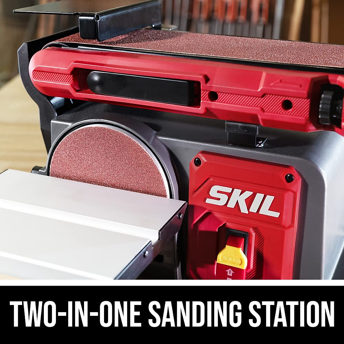 SKIL 4.5 Amp Belt and Disc Combination Benchtop Sander - BB9504-00