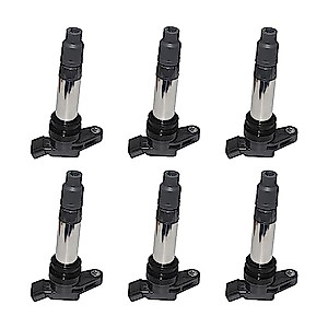 6PCS 30684245 Ignition Coil Compatible With Volvo S80 S60 V70 XC60 XC70 XC90 306842450 Compatible With Land Rover Freelander 2 06-14 LR002954 6G9N12A366