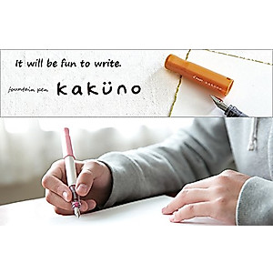 Pilot Kakuno Fountain Pen, Extra Fine Nib, Non Color Body, Pilot Fountain Pen Converter, CON-40, 2-Pieces, Sticky Notes Value Set
