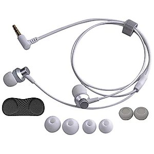 TNE in-Ear Headphones for Meta/Oculus Quest 2 | HiFi Earphones, Lens Dust Cover Pad, Controller Grip Thumbstick Caps for Quest 2 VR Virtual Reality Gaming Headset