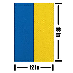 Nationality Region Ukraine Flag, Ukraine Flags Ukrainian Garden Flags, Nation International Flag World Country Flags Indoor and Outdoor Flags,Cotton linen Double-Sided.