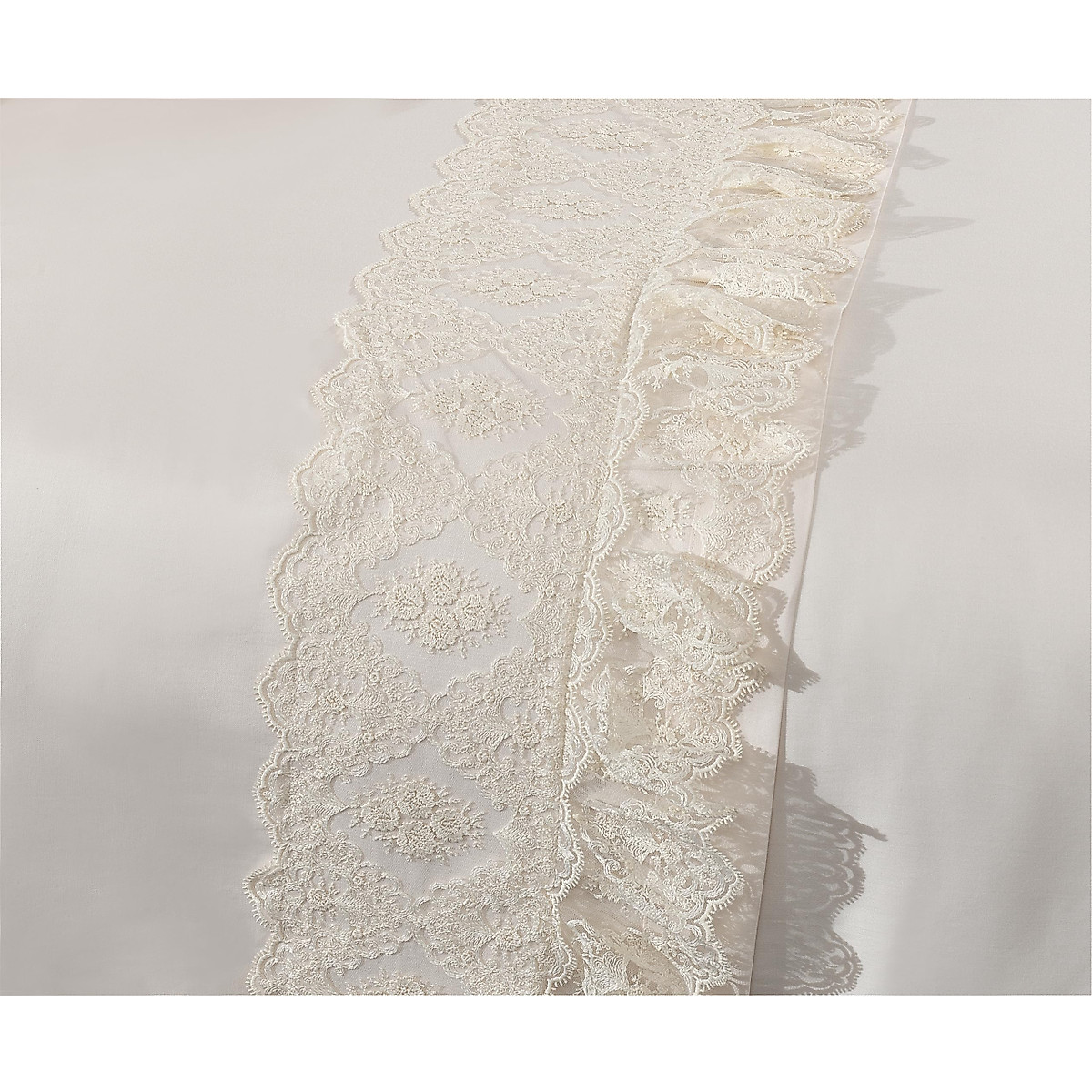 Royaltexta- 100% Organic Bed Sheets California Queen Sheet Set, Bedsheets, 8 Piece Set, Solid Crisp Percale Weave Sheets, Hotel Like Sheets, Deep Pocket Sheets (Fits Upto 15" Mattress)