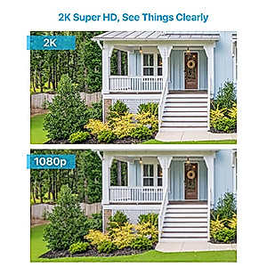ZOSI 2K 3MP Wireless Security Camera System, H.265+ 8 Channel CCTV NVR with 2TB Hard Drive for 24/7 Recording and 8 x 3MP WiFi IP Camera Outdoor Indoor, Night Vision, Motion Alert, Remote Control