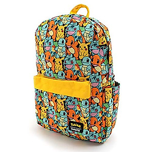 Loungefly x Pokemon Starters AOP Nylon Backpack