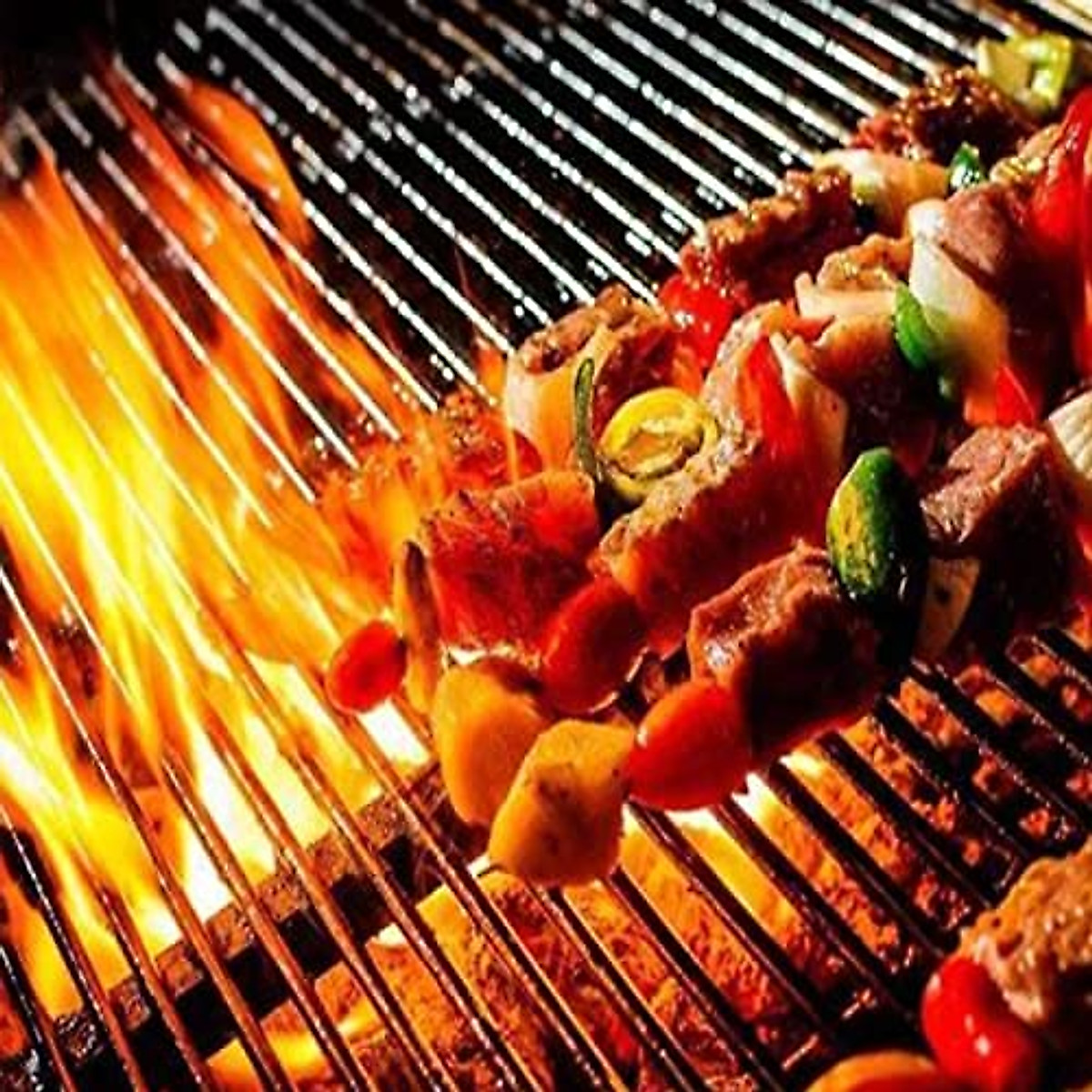 LOCVCDA 17" Cooking Grates for Home Depot Nexgrill 720-0830H, 720-0830D, 720-0783E, 720-0783C, 17 Inches Stainless Steel Cooking Grids Grill Replacement Parts for Nexgrill 720-0888 720-0888N