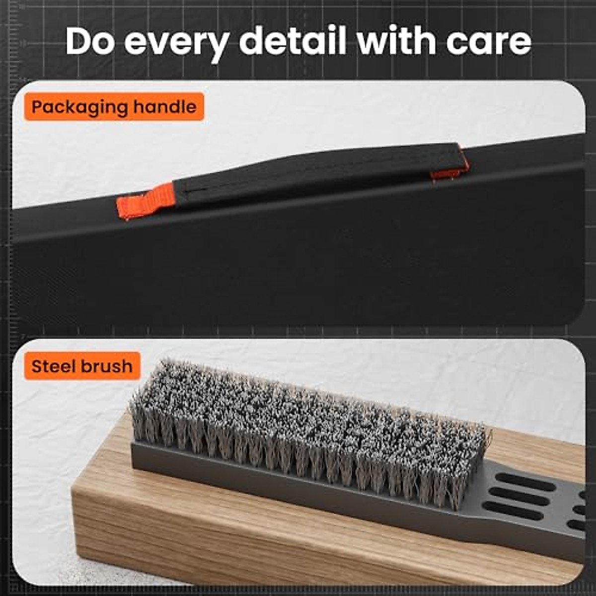 Simniam 18Pcs Professional Files Set, Premium T12 Metal Files with Suitcase, Flat/Triangle/Half-Round/Round Large Files & 12x Needle Files&Cleaning Brush, Perfect for Wood, Metal&DIY Project