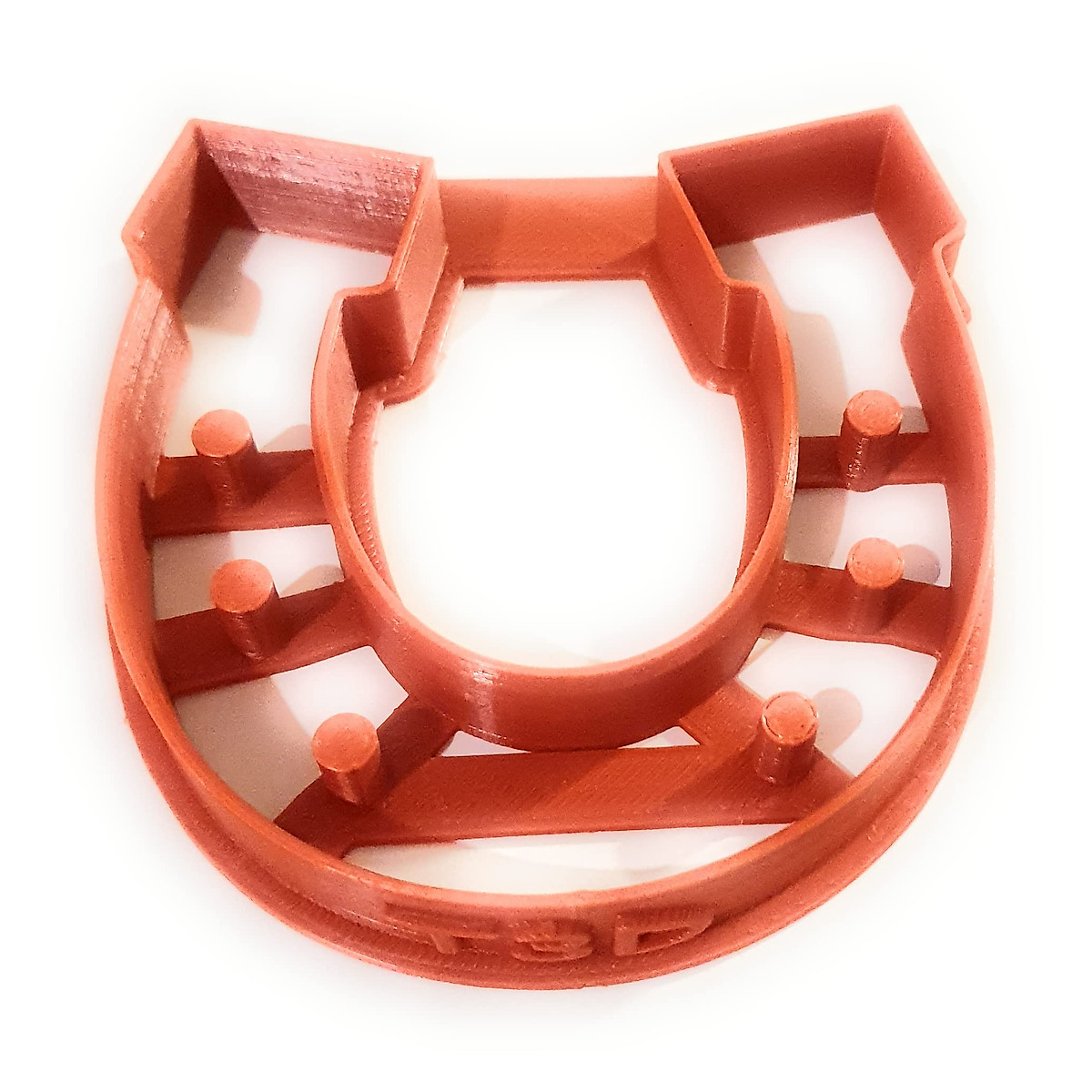 T3D Cookie Cutters Horseshoe Cookie Cutter, Suitable for Cakes Biscuit and Fondant Cookie Mold for Homemade Treats 3.53*3.49*0.55inch