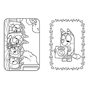 Bluey: Fun and Games: A Coloring Book