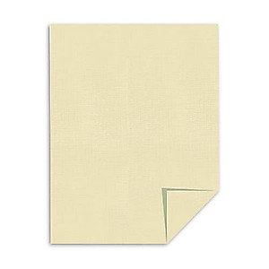 Southworth FSC Certified 55% Recycled 25% Cotton Linen Business Paper, 8 1/2in. x 11in., 24 Lb, Ivory, Box Of 500, 564C