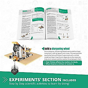Engino- STEM Toys, Physics Laws: Inertia, Friction, Circular Motion, Construction Toys for Kids 9+, Educational Toys, Gifts for Boys & Girls (6 Model Options)