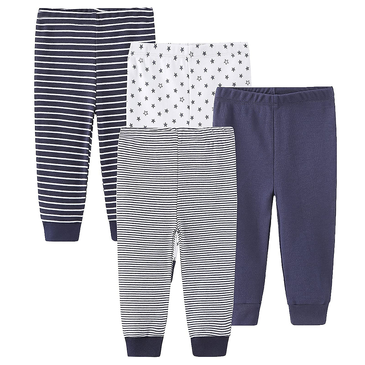 MAMIMAKA Short Sleeve Baby Bodysuit Newborn Baby Pants Baby Clothes for Baby Boy and Girls clothes set