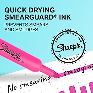 SHARPIE Tank Style Highlighters, Chisel Tip, Assorted, 12 Count