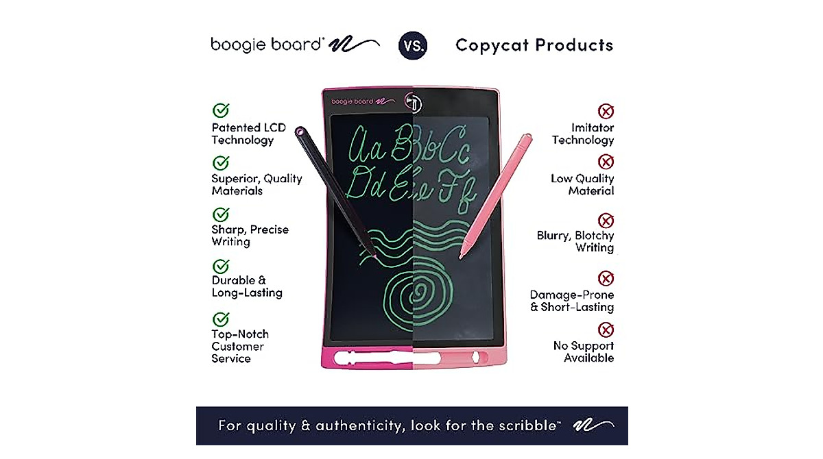 Boogie Board Smart Pen & Reusable Writing Tablet