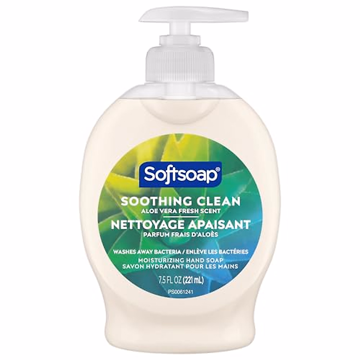 Softsoap Moisturizing Liquid Hand Soap, Soothing Clean Aloe Vera - 7.5 Fl Oz (Pack of 6)