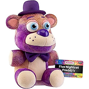 Funko Plush Jumbo: Five Nights at Freddy's Tiedye- Freddy 10", Multicolor, One Size (66872)
